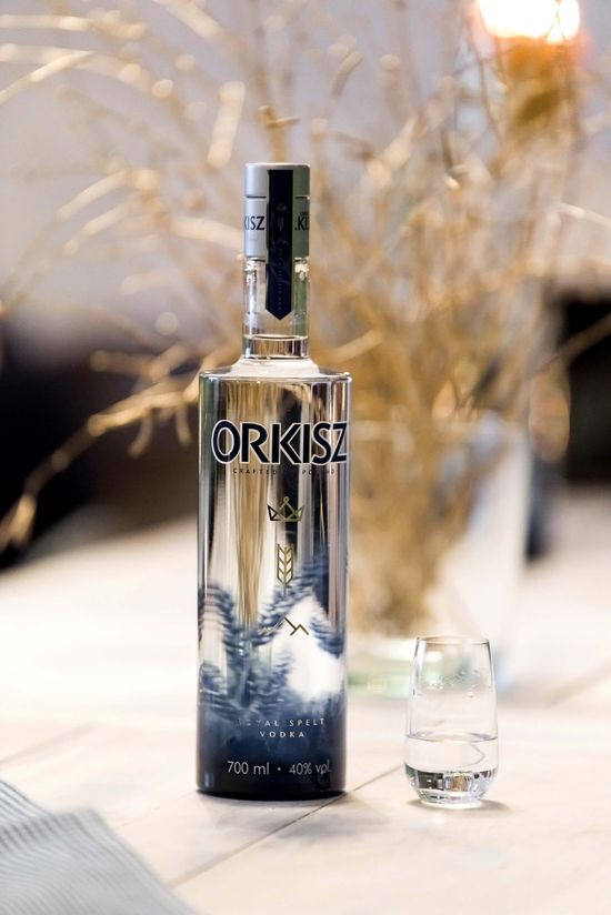 Wódka Orkisz na królewskim stole